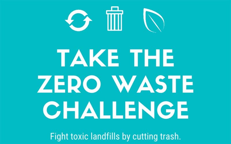 Take the Zero Waste Challenge | Conservation Law Foundation