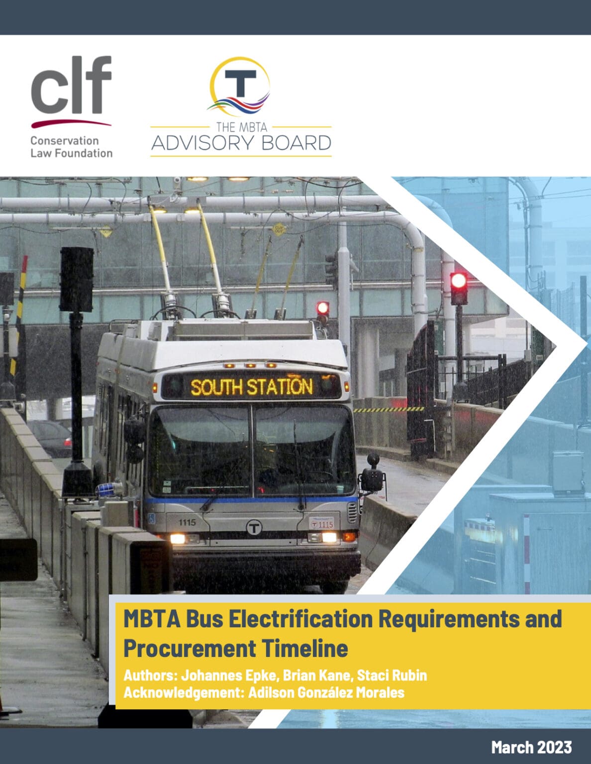 MBTA Bus Electrification Report - Conservation Law Foundation