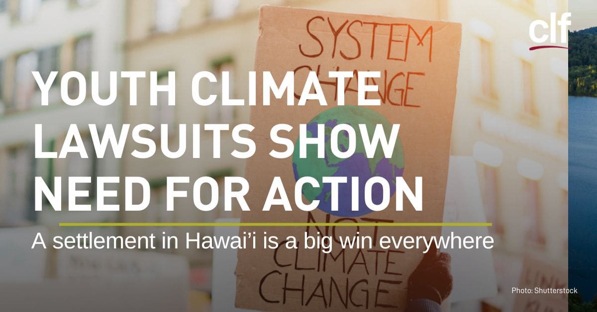 Climate Lawsuits Launched By Youth Reflect A Need for Action ...