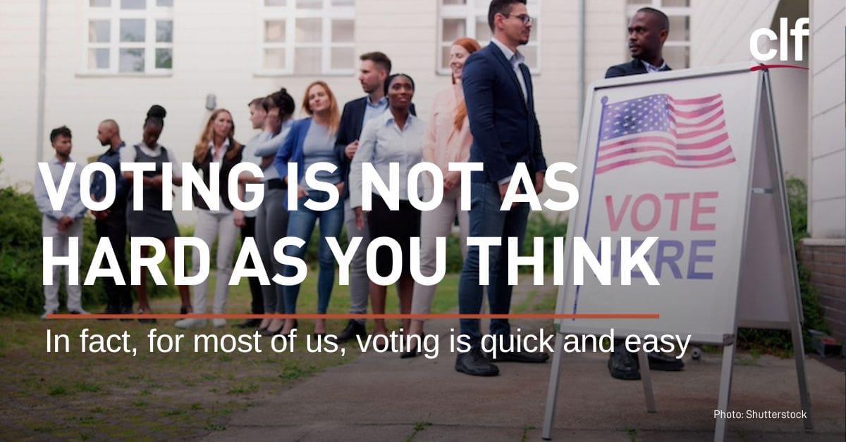 Five Barriers to Voting and How to Overcome Them - Conservation Law ...